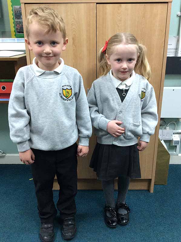 School & PE Uniform at St. Patrick's Catholic Primary School