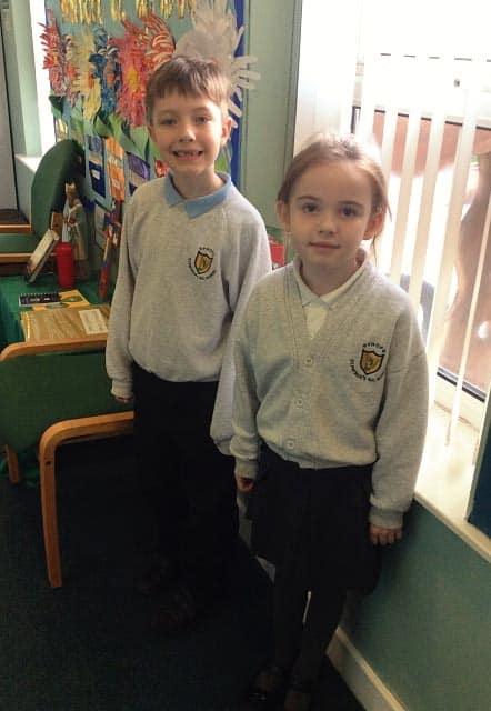 School & PE Uniform at St. Patrick's Catholic Primary School